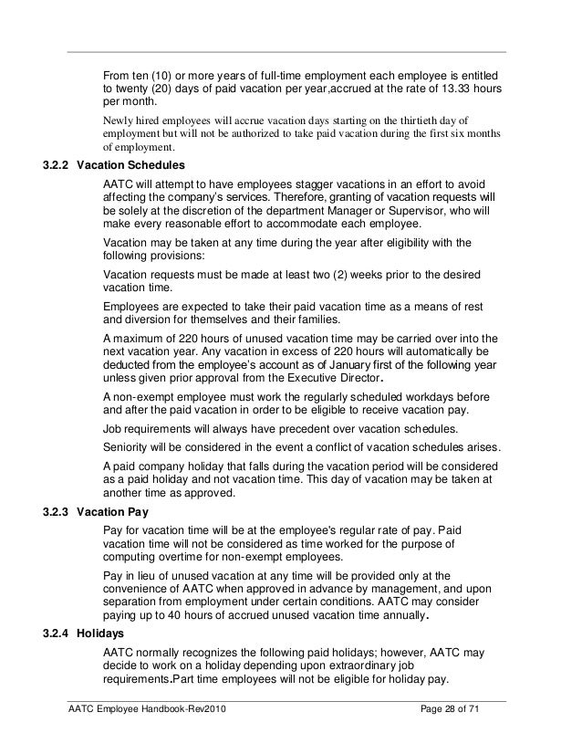 Aatc employee handbook final 2010 (2)