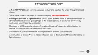 Alpha-1 Anti-Trypsin Deficiency (AATD) | PPT