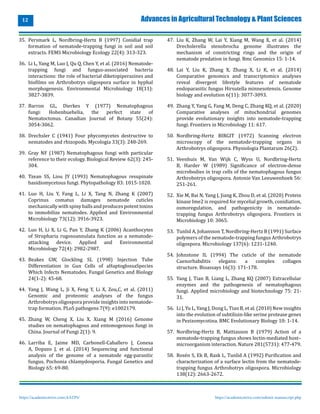 Relationship Between Nematodes and Fungi for Biological Control: Review ...