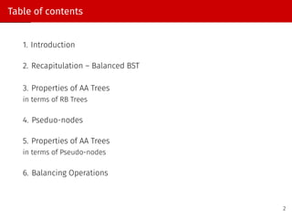 AA trees (20PT25 and 20PT27 - ADS Presentation) | PDF
