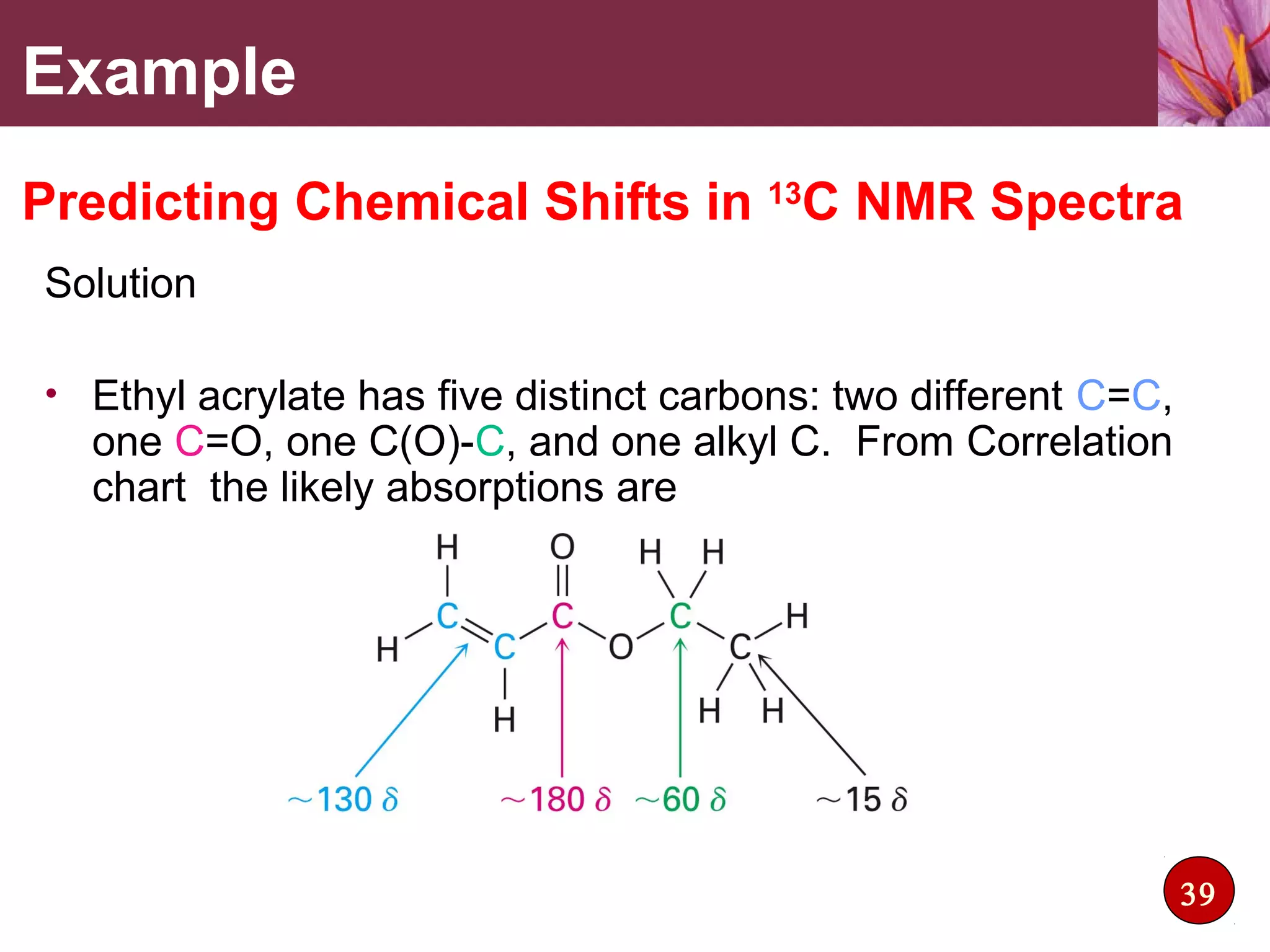 C 13 NMR Spectroscopy | PPT