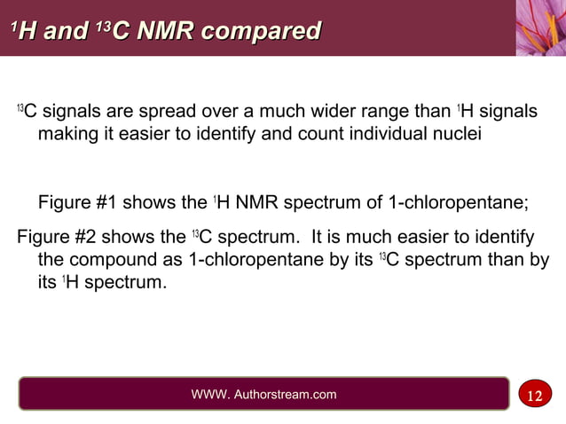 C 13 Nmr Spectroscopy Ppt