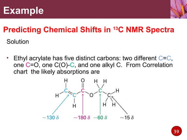 C 13 NMR Spectroscopy | PPT
