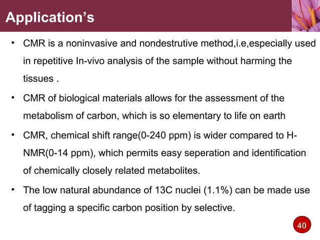 C 13 NMR Spectroscopy | PPT