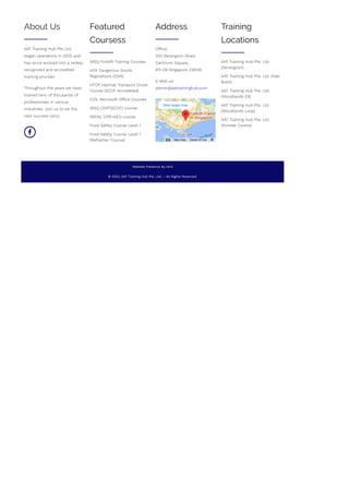 AAT Training Hub | PDF
