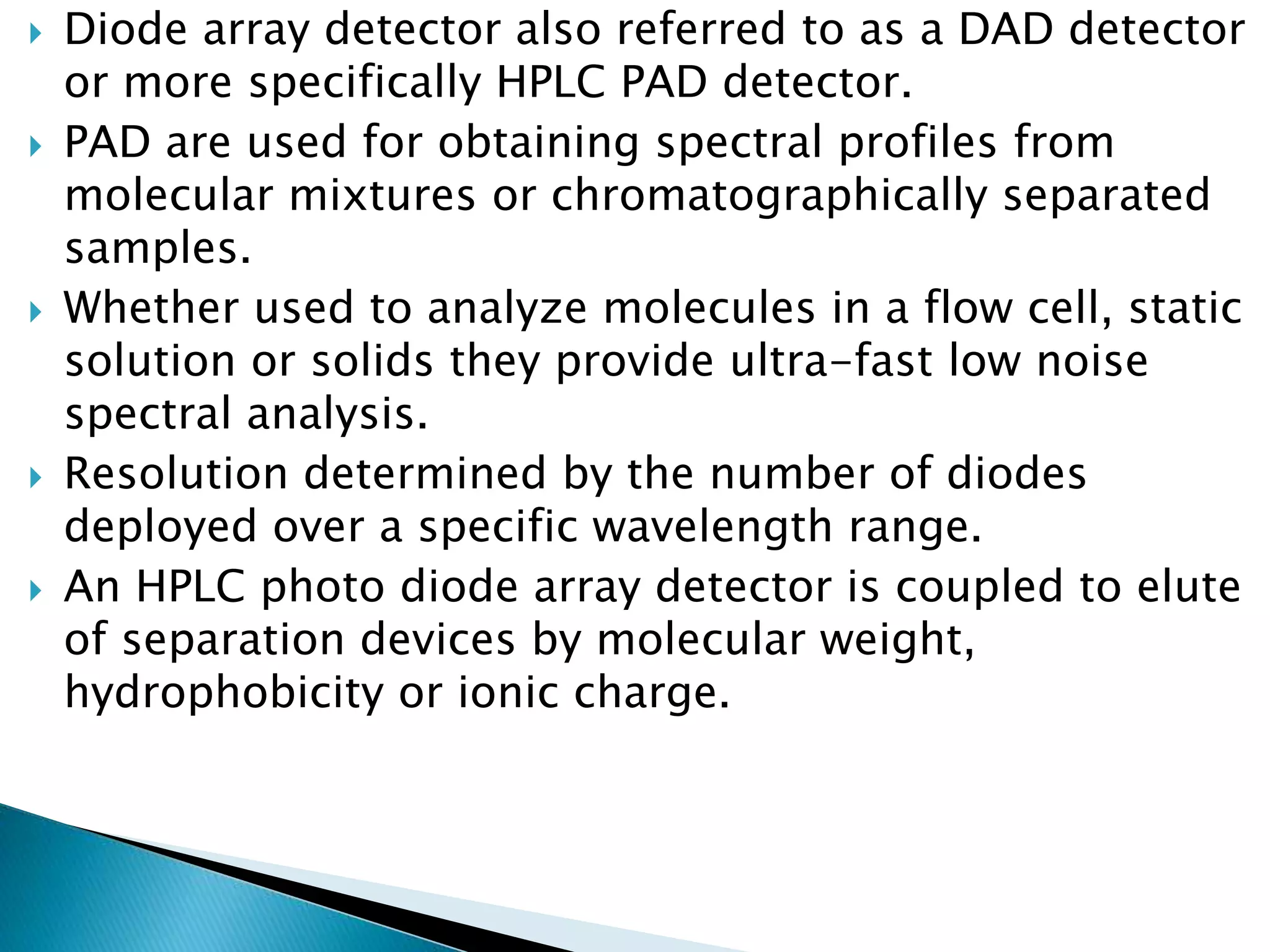 HPLC Detectors | PPTX