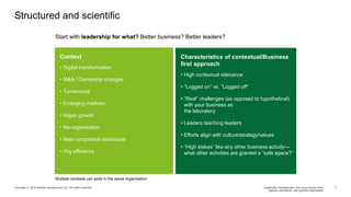 Leadership Development: The Move to More Rigorous, Structured, and ...