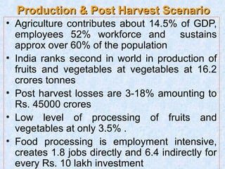 Post Harvest Technology of Vegetables | PPT