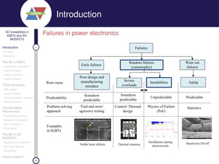 Short Circuit Instabilities in Silicon IGBTs and SiC Power MOSFETs | PDF