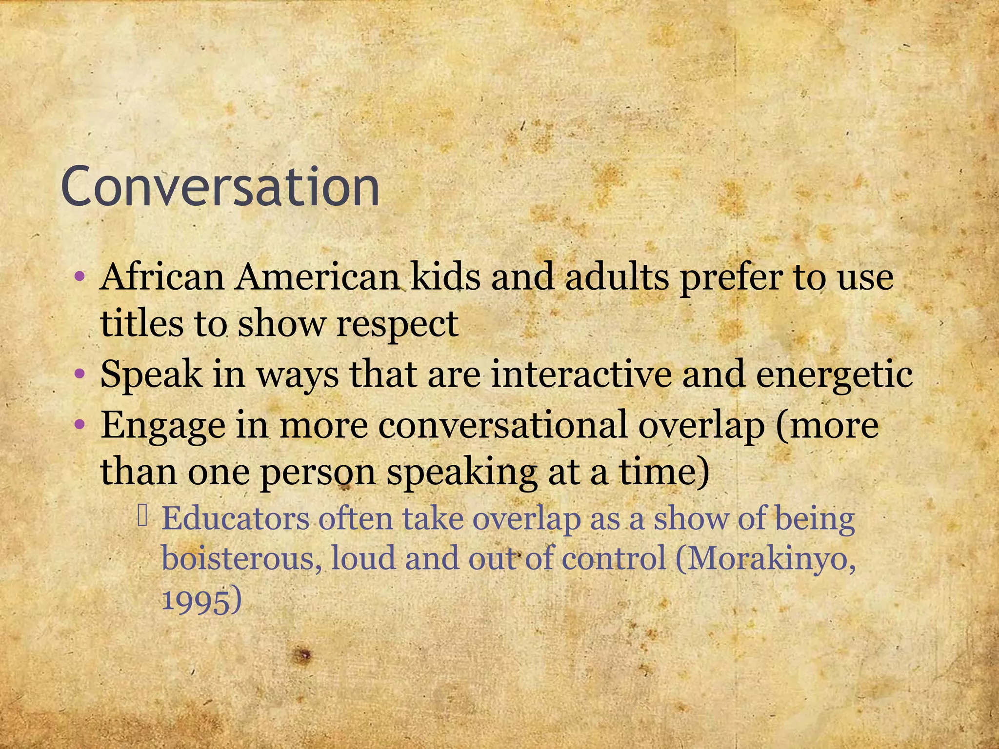 African American Vernacular English | PPT