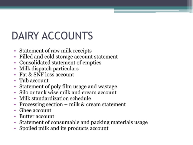 Aavin quality procedures | PPTX