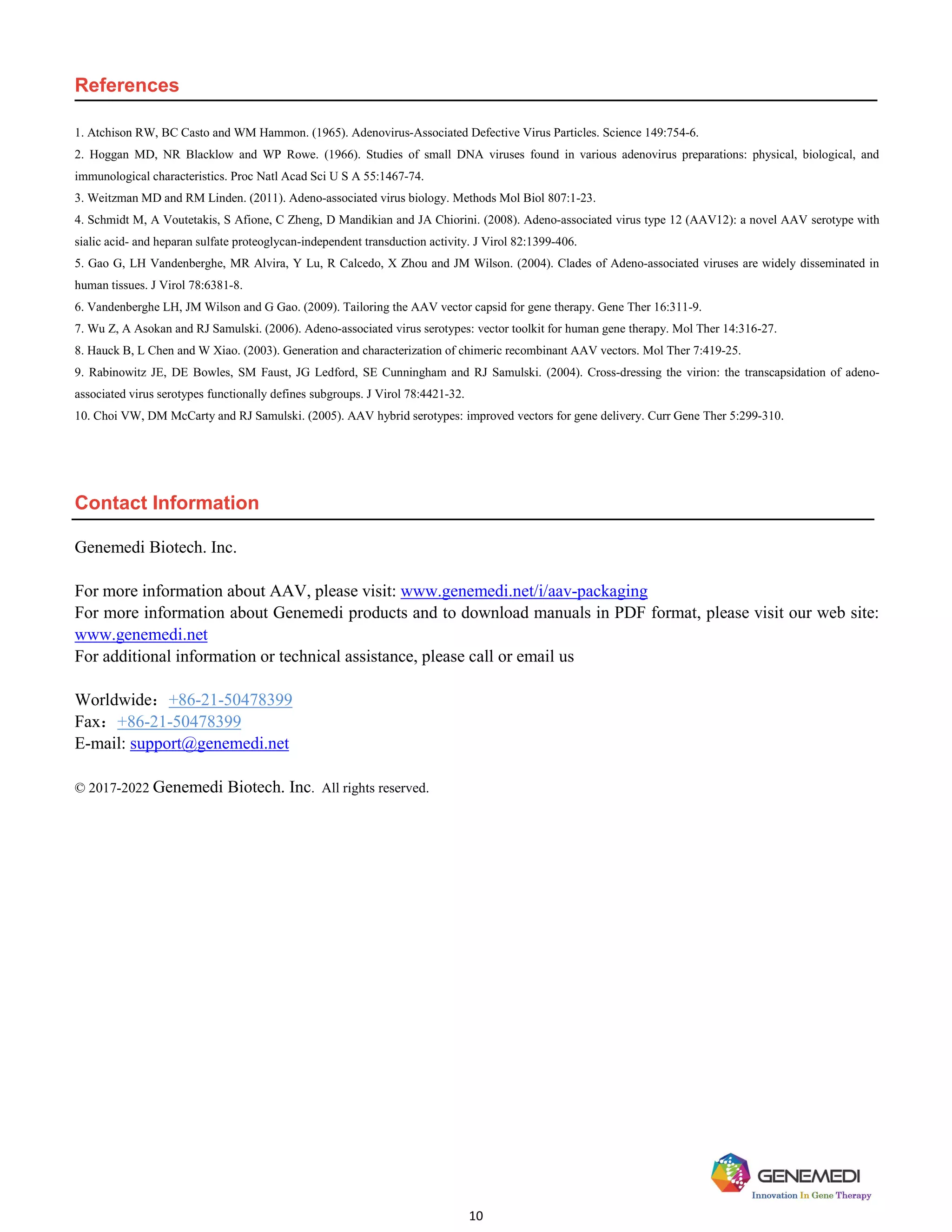 AAV production protocol:packaging,concentration and purification-gene ...