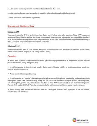 Aav production protocol-packaging_concentration_and_purification-gene ...