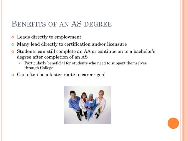 AA vs AS Degrees - MDC | PPTX | Professional School | Postgraduate ...