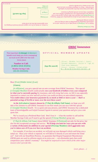 Direct Mail Letter | PDF | Motor Insurance | Insurance