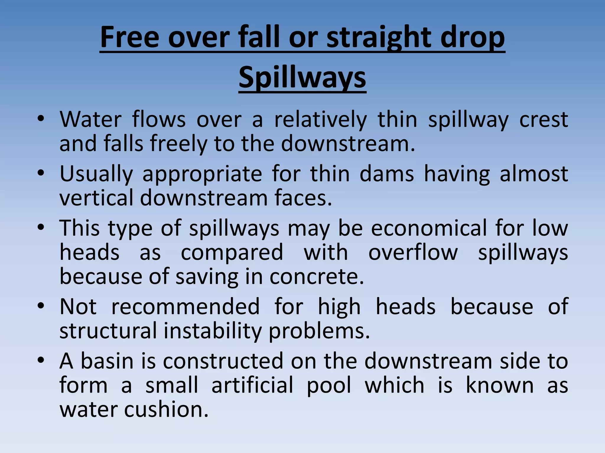 Spillways | PPTX