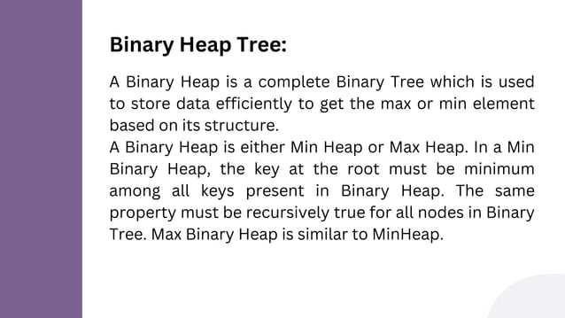 Binary heap in data structures algorithms.pdf