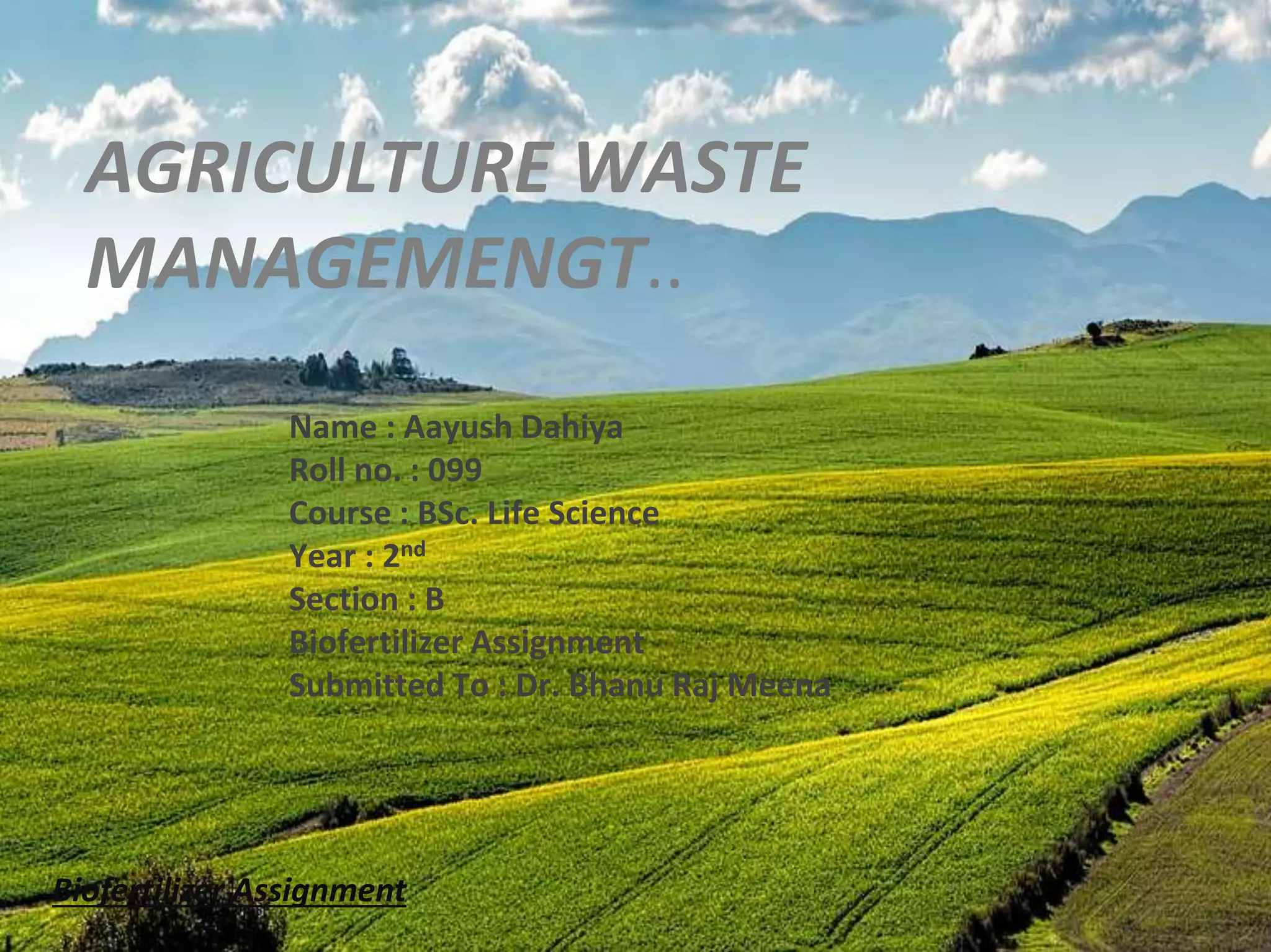 Aayush 099 Biofertilizer ppt.pptx