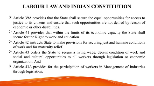 Evolution of Labour Law in India by Aayush Bhardwaj | PPTX