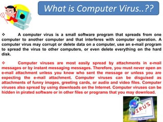 Computer Viruses | PPT