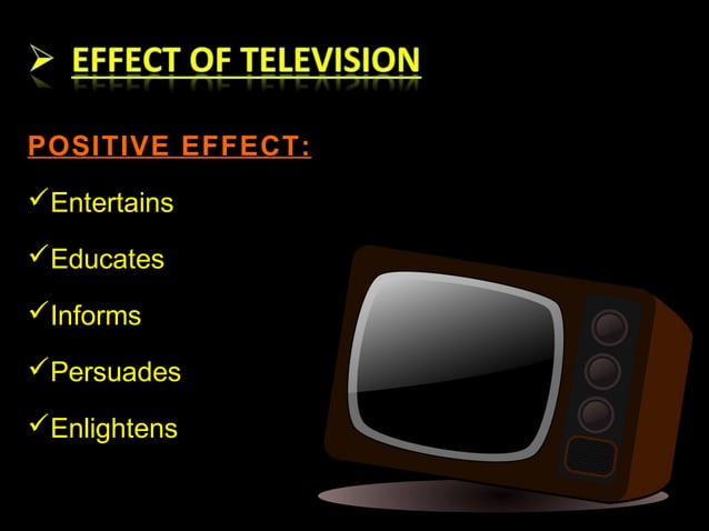Role of TV in social change | PPT