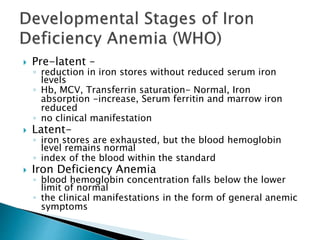 iron deficiency anemia | PPT