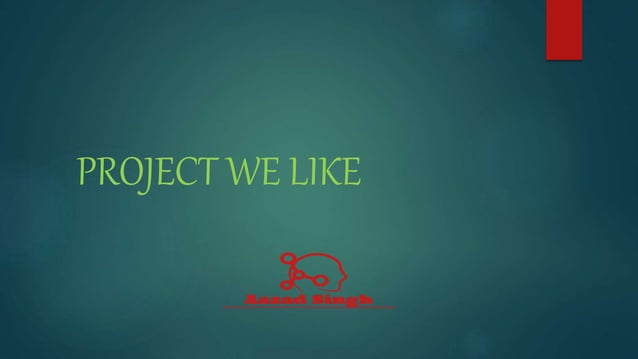 Welingkar We like Project | PPTX