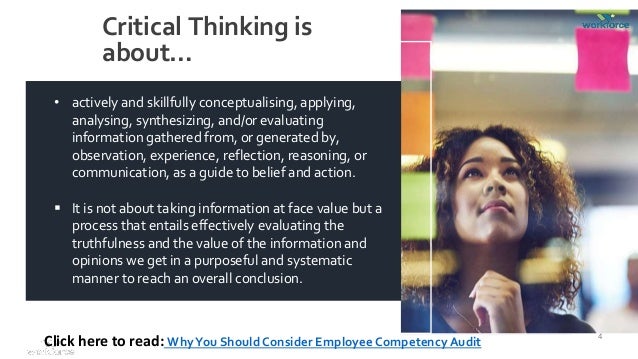 [Slideshare] Cracking the Critical Thinking Code | PPT