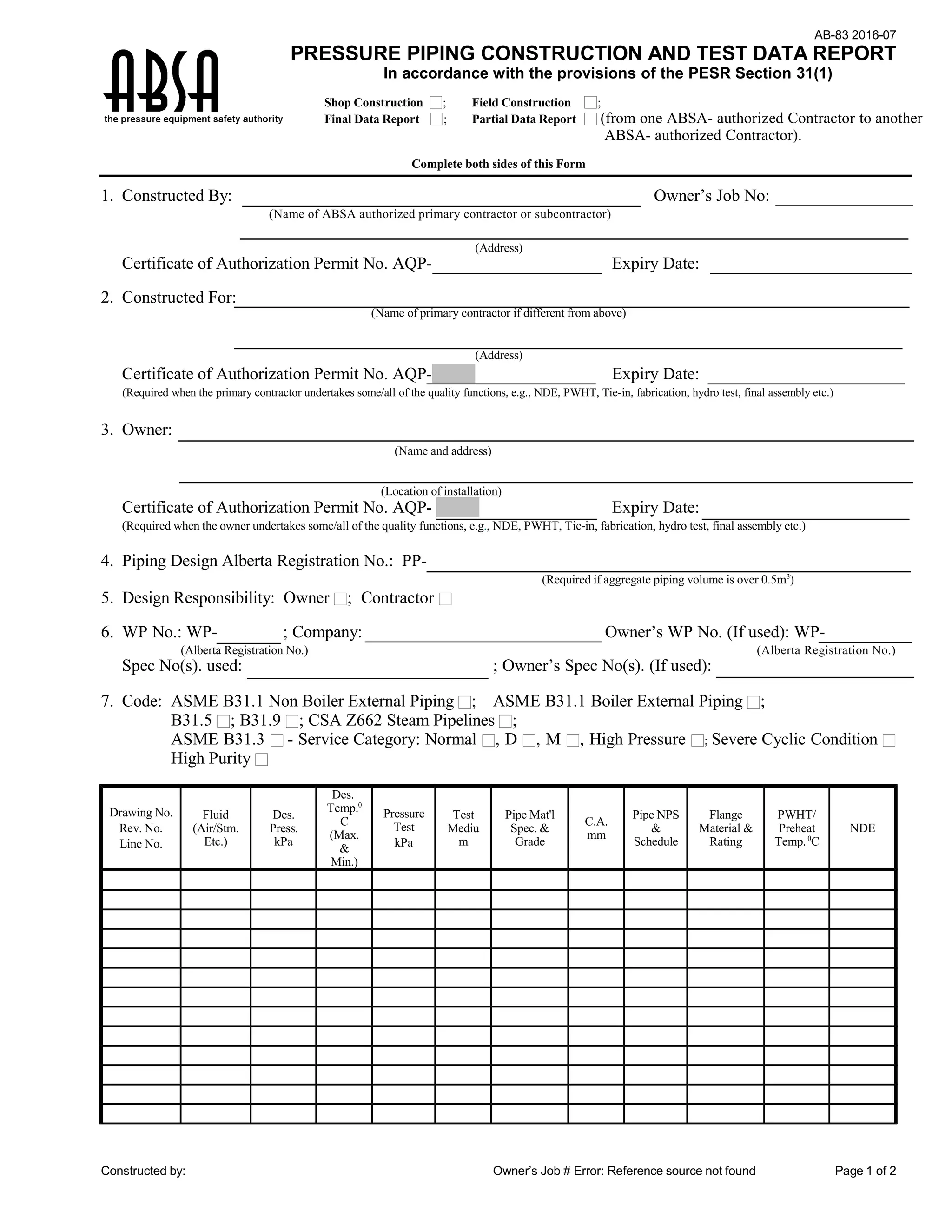 Ab 083-const-data-report-piping-systems | DOC