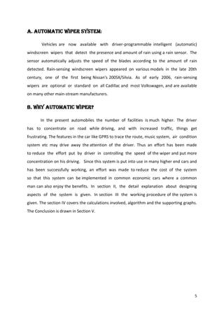 Automatic Wiper System.. | DOCX