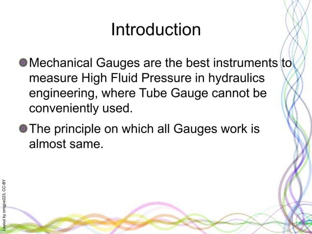 Pressure Mechanical Gauges | PPTX | Science