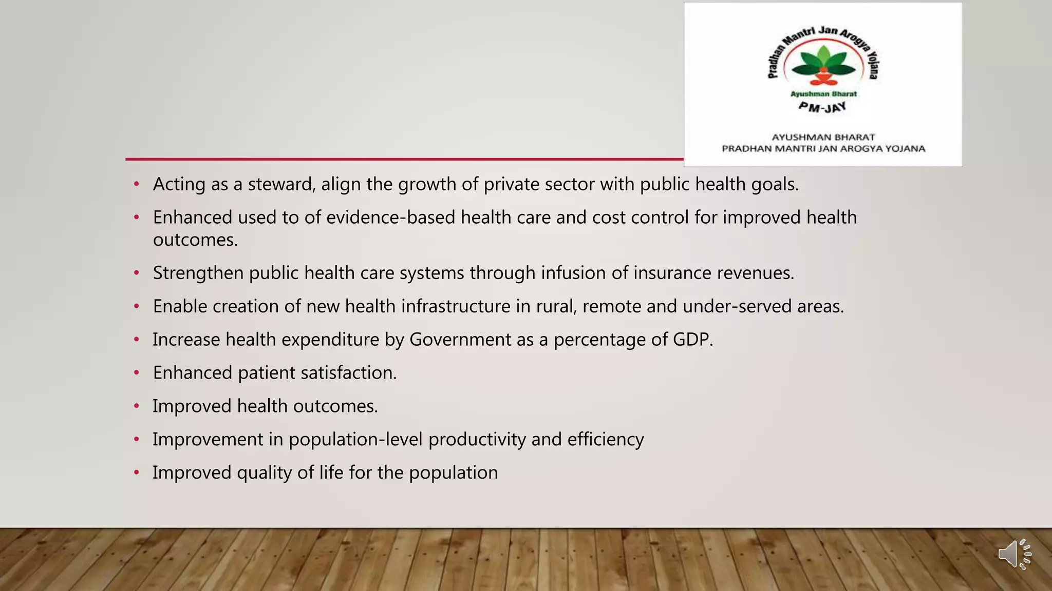 Government Insurance Scheme/ Ayushman Bharat/ PMJAY | PPTX