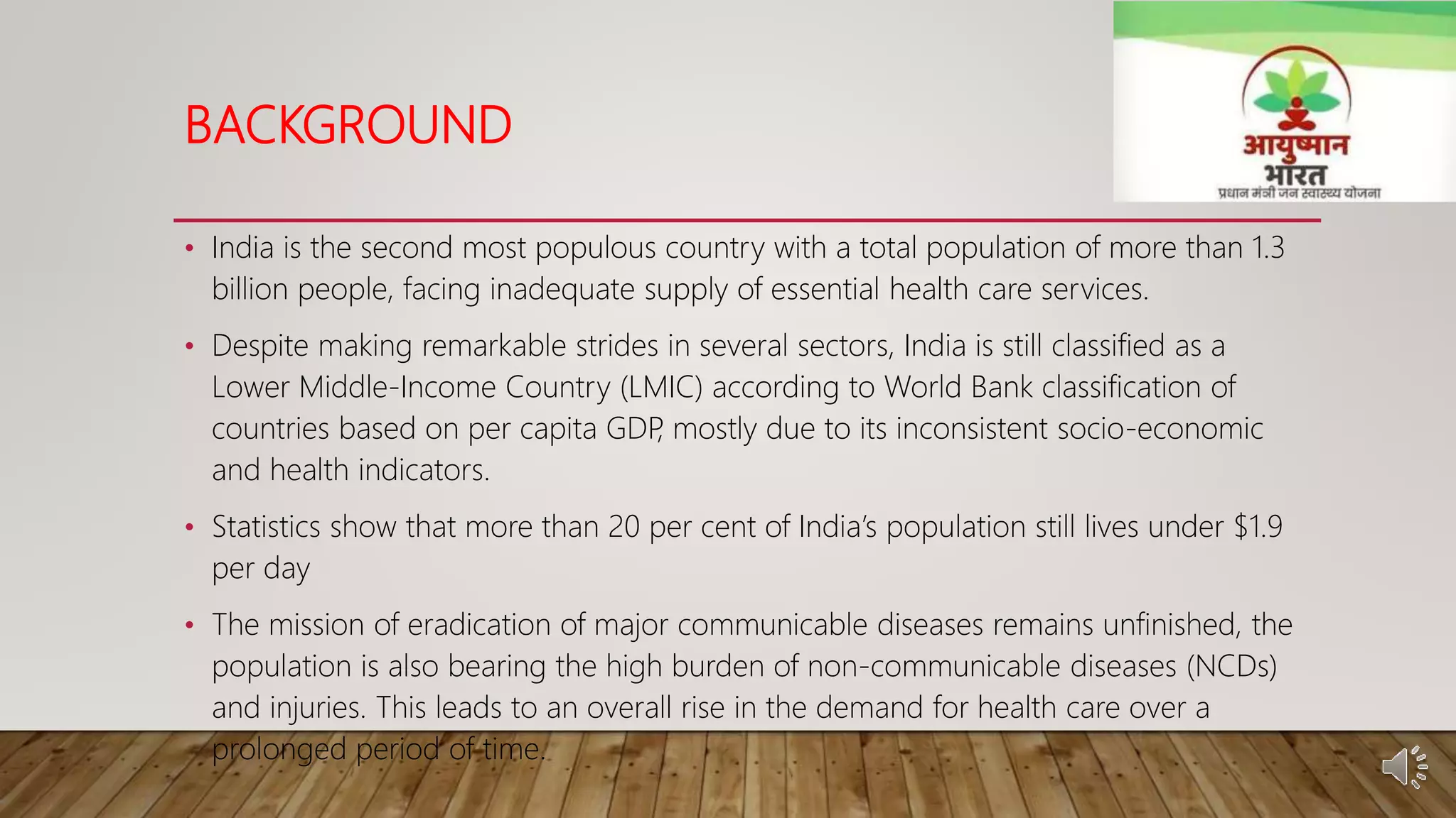 Government Insurance Scheme/ Ayushman Bharat/ PMJAY | PPTX