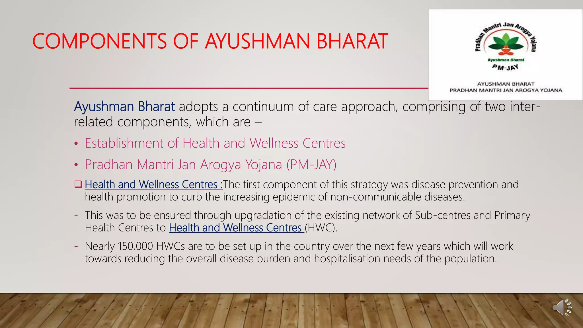 Government Insurance Scheme/ Ayushman Bharat/ PMJAY | PPTX