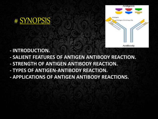 Antigen-Antibody Reaction (Ab Ag Reaction) | PPTX | Chemistry | Science