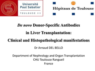 banff2015 liver session summary- bellamy-2 | PPTX