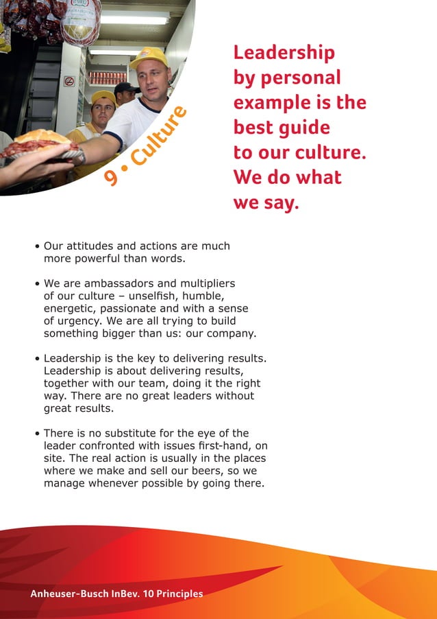 Ab in bev-ten_principles | PDF