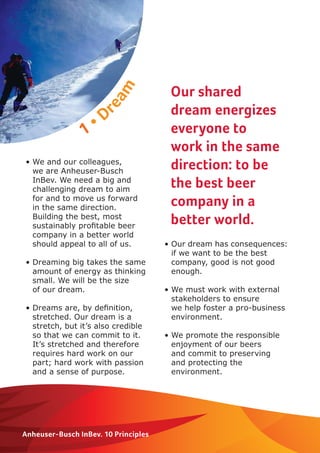 Ab in bev-ten_principles | PDF