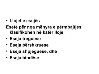 Eseja treguese | PPT