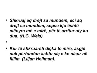 Llojet e shkrimit | PPT