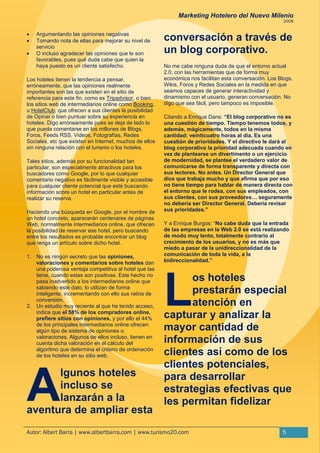 Ab Marketing Hotelero Nuevo Milenio[1] | PPT