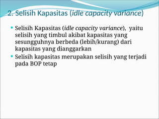 Biaya Overhead Pabrik sebagai unsur biaya produksi | PPTX