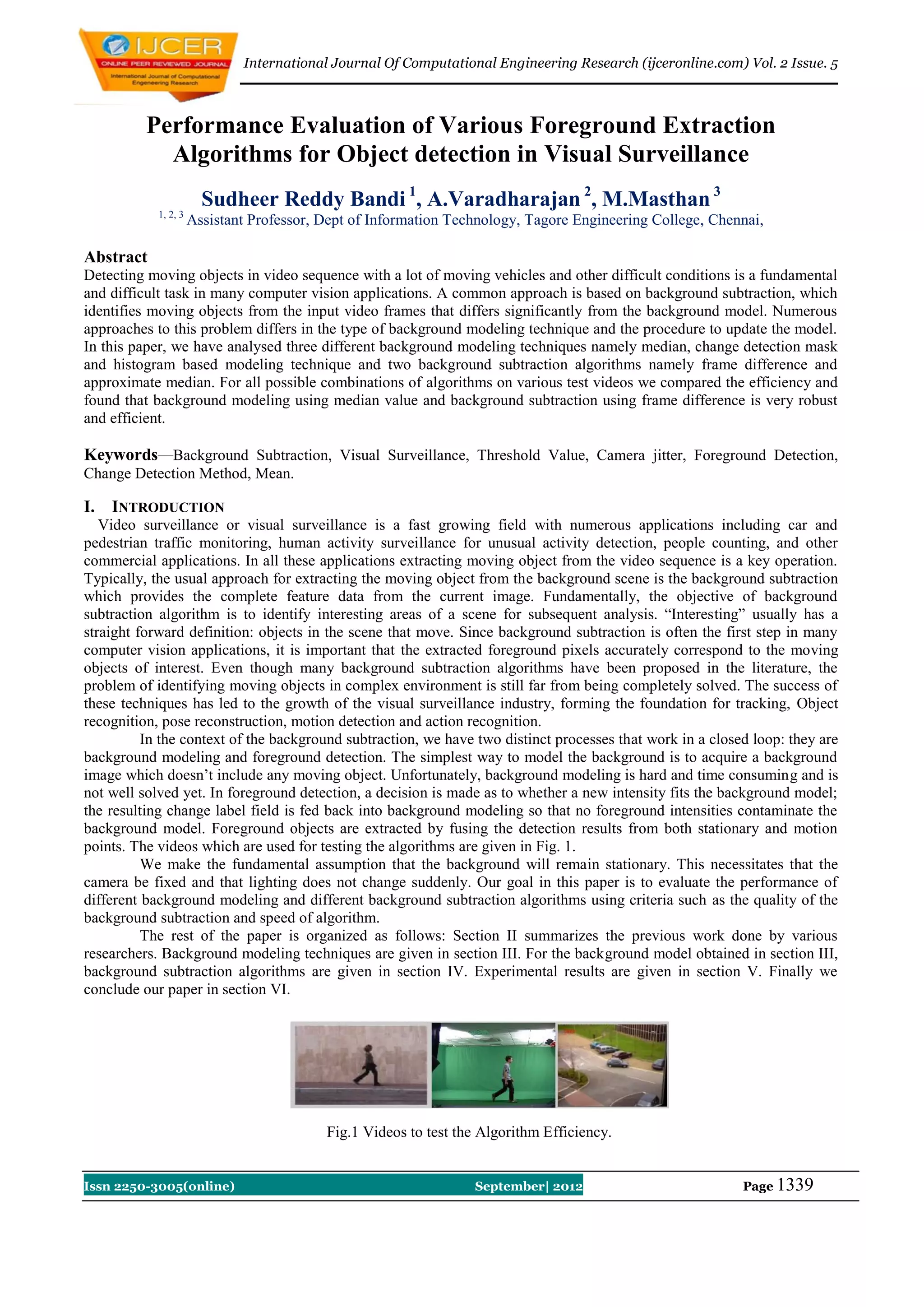 IJCER (www.ijceronline.com) International Journal of computational Engineering research | PDF