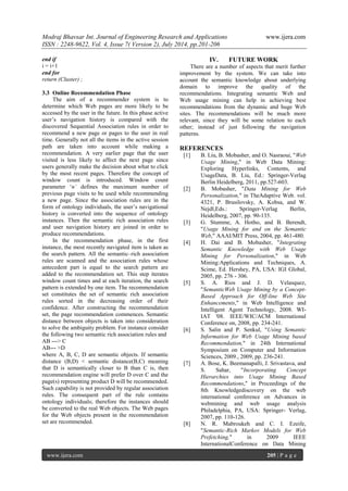 Web Page Recommendation Using Web Mining | PDF | Web Design and HTML | Internet