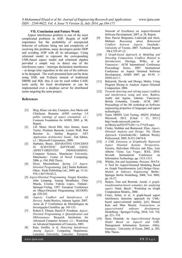 Detecting Aspect Intertype Declaration Interference At Aspect Oriented 7239