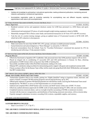 Amber Burrows resume | DOC