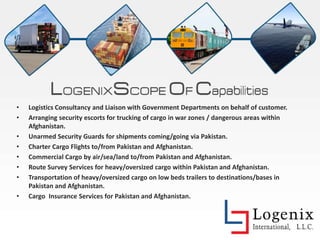 Logenix- Regional Presentation | PPT