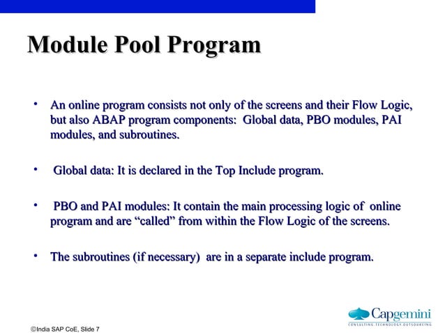 Ab1011 module pool programming | PPT