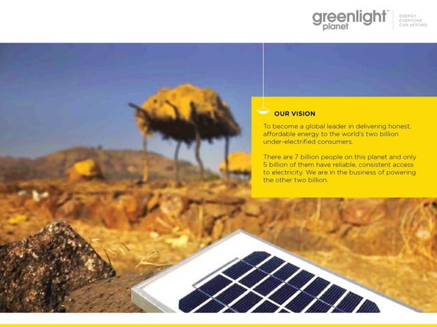 Greenlight Planet Corporate Presentation | PDF | Africa Travel | Travel ...