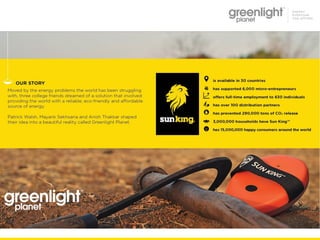 Greenlight Planet Corporate Presentation | PDF